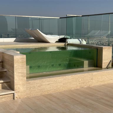 Acrylic Pool Wall Supply & Installation in Dubai & UAE | Swimming Pool ...